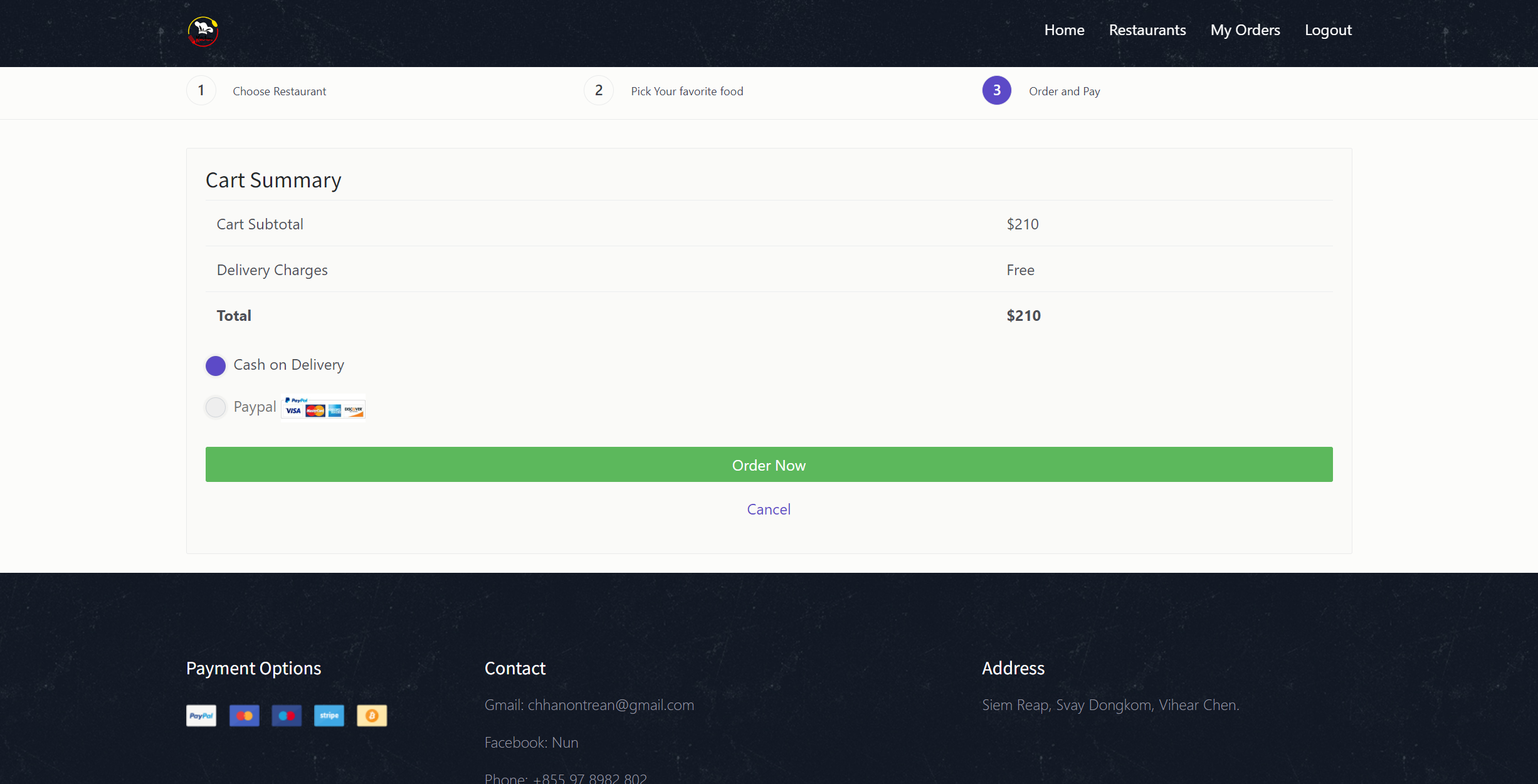 GitHub - TreanChhanon/Online-Food-Ordering-System-in-PHP-main: Owner : Trean Chhanon