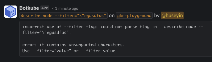 v0.15.0 Fixes / Enhancements by huseyinbabal · Pull Request #826 · kubeshop/botkube · GitHub