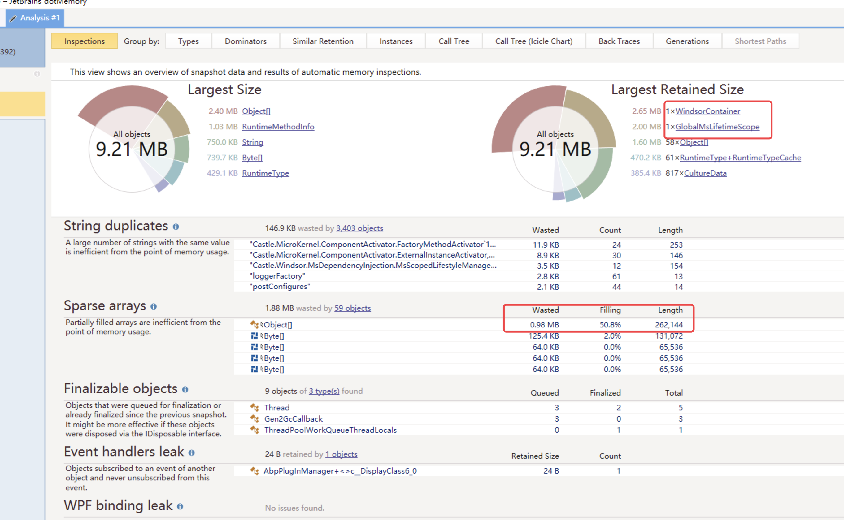 System out of memory with Grpc + MagicOnion in Castle.Windsor · Issue #6293 · aspnetboilerplate ...