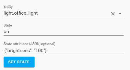 Light entity icon disappears when overwriting brightness state attribute via API or dev-state ...