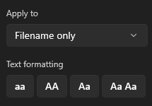 PowerRename: 'Apply to' option for files with compound extensions · Issue #30003 · microsoft ...