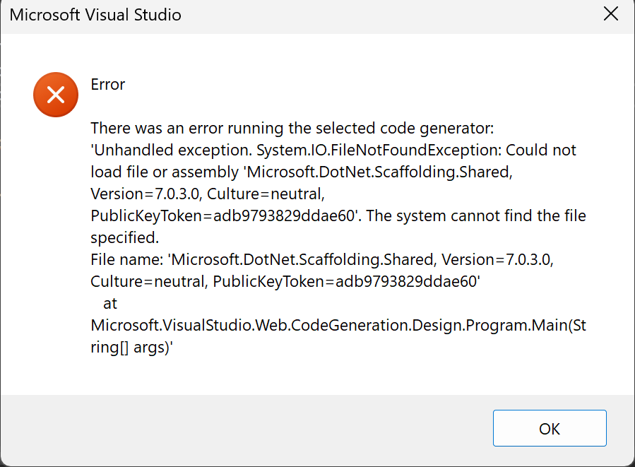 Adding Scaffold the movie model · Issue #28232 · dotnet/AspNetCore.Docs · GitHub