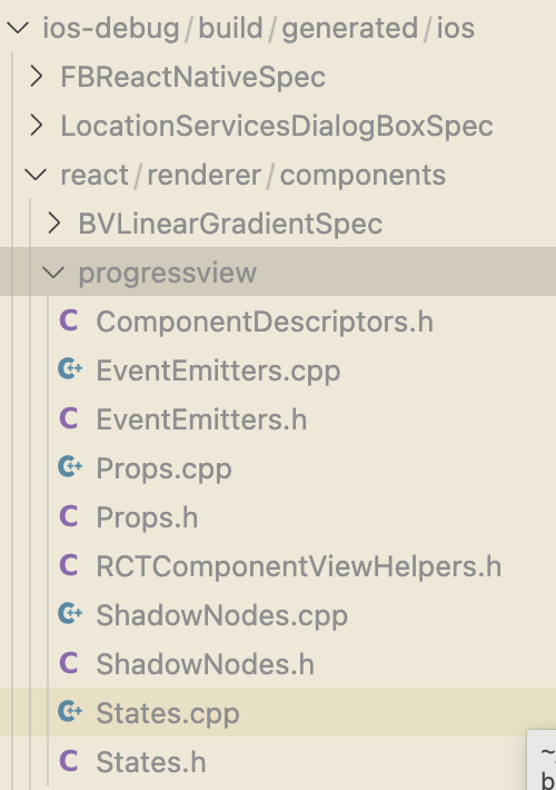 RN 0.72.3 + fabric enabled => RNCProgressViewComponentDescriptors.h file not found ? · Issue ...
