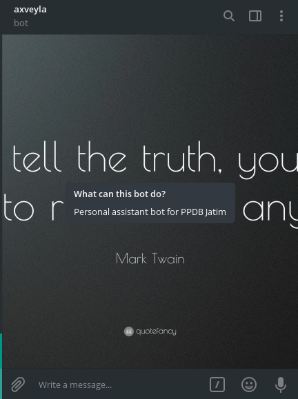 GitHub - rzkmak/axveyla: Personal telegram assistant bot for PPDB SMA ...