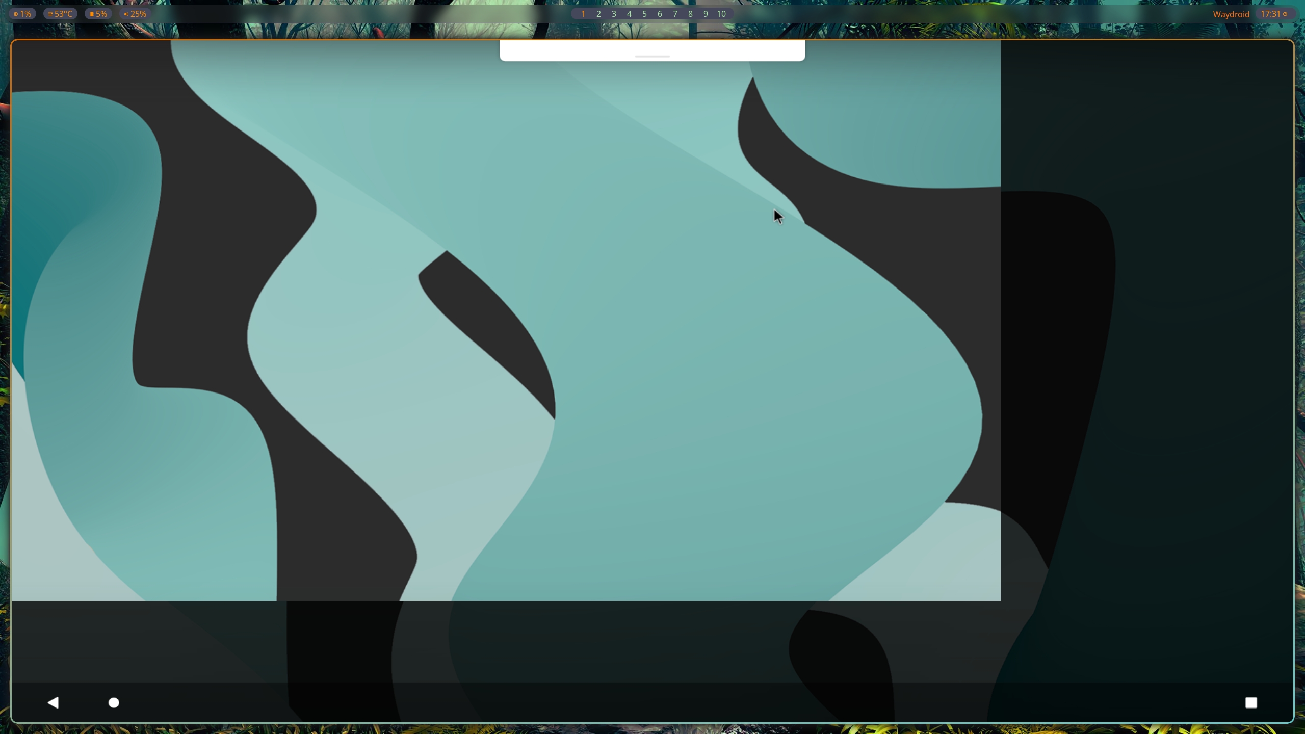 Waydroid glitching on 1440p screens, fine with 1080p on a dual-monitor ...
