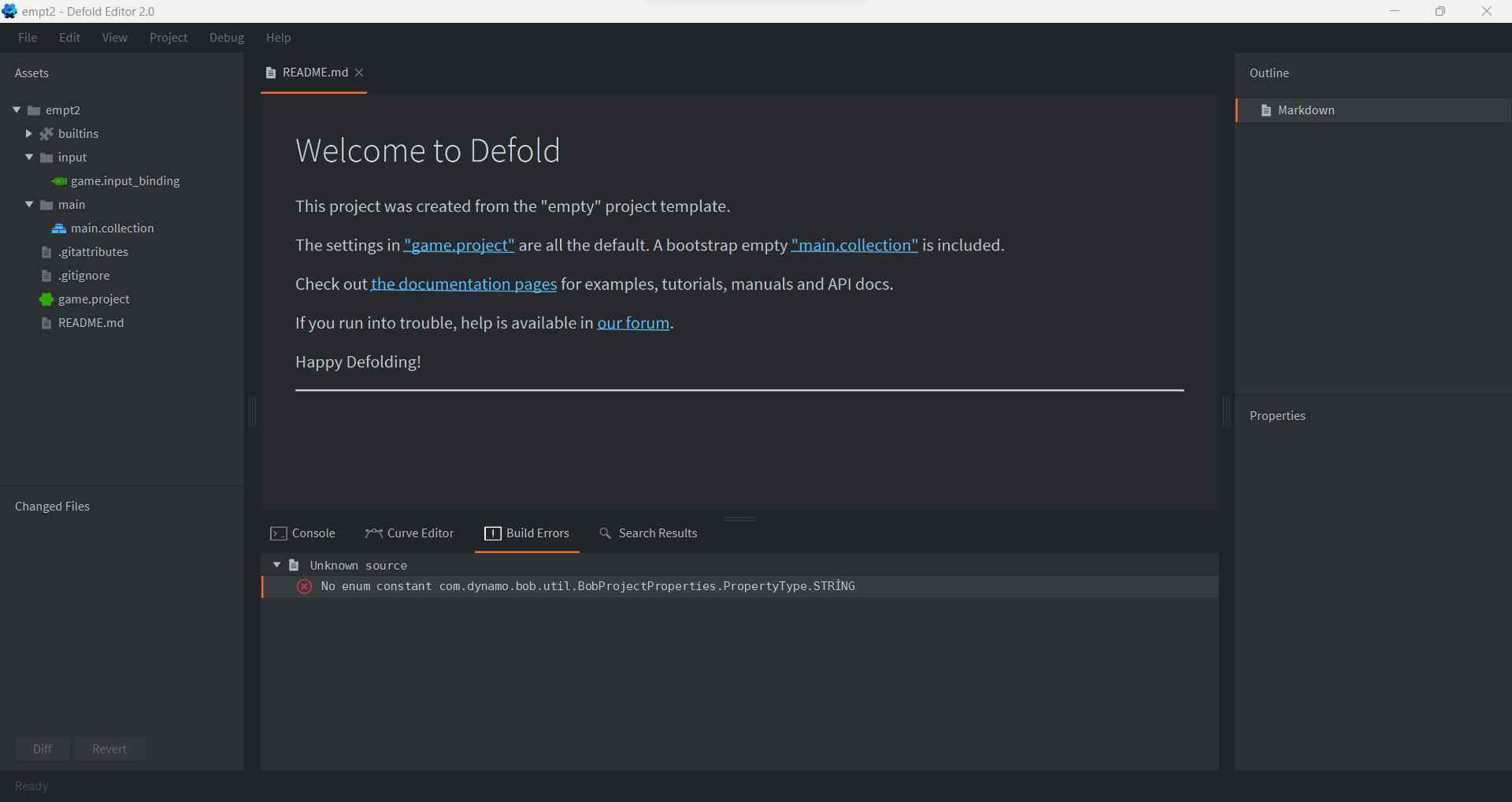 Bundle Error · Issue #7327 · defold/defold · GitHub