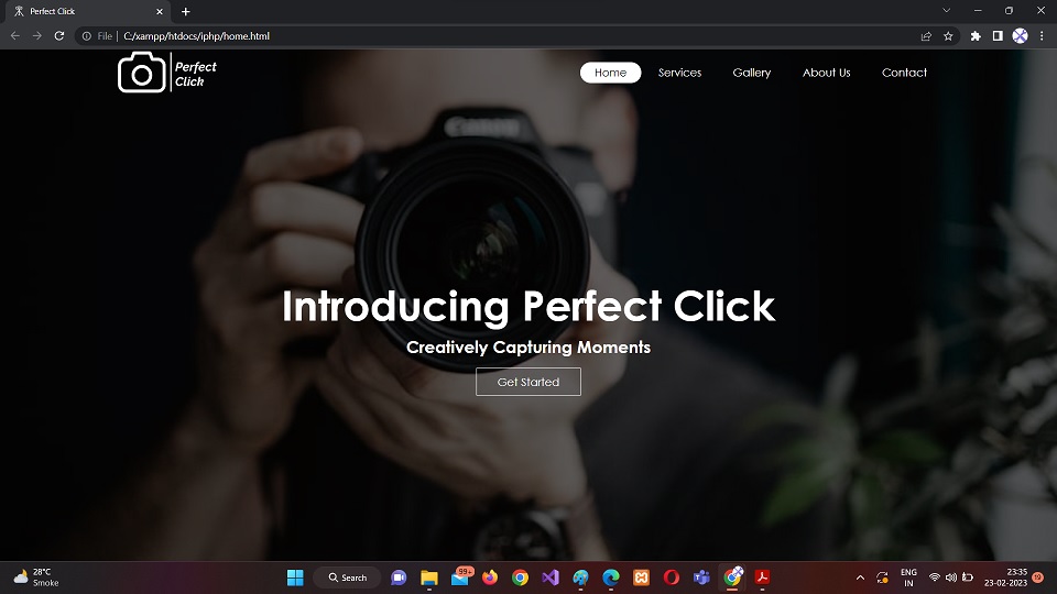 GitHub - XeHunter/PerfectClick_Website: I developed this website using HTML, CSS, PHP, SQL