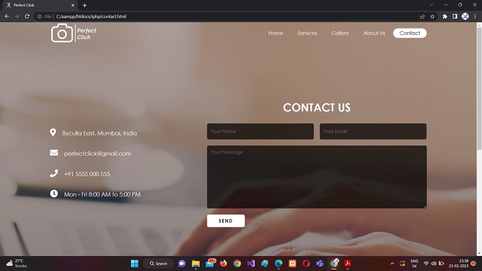 GitHub - XeHunter/PerfectClick_Website: I developed this website using HTML, CSS, PHP, SQL