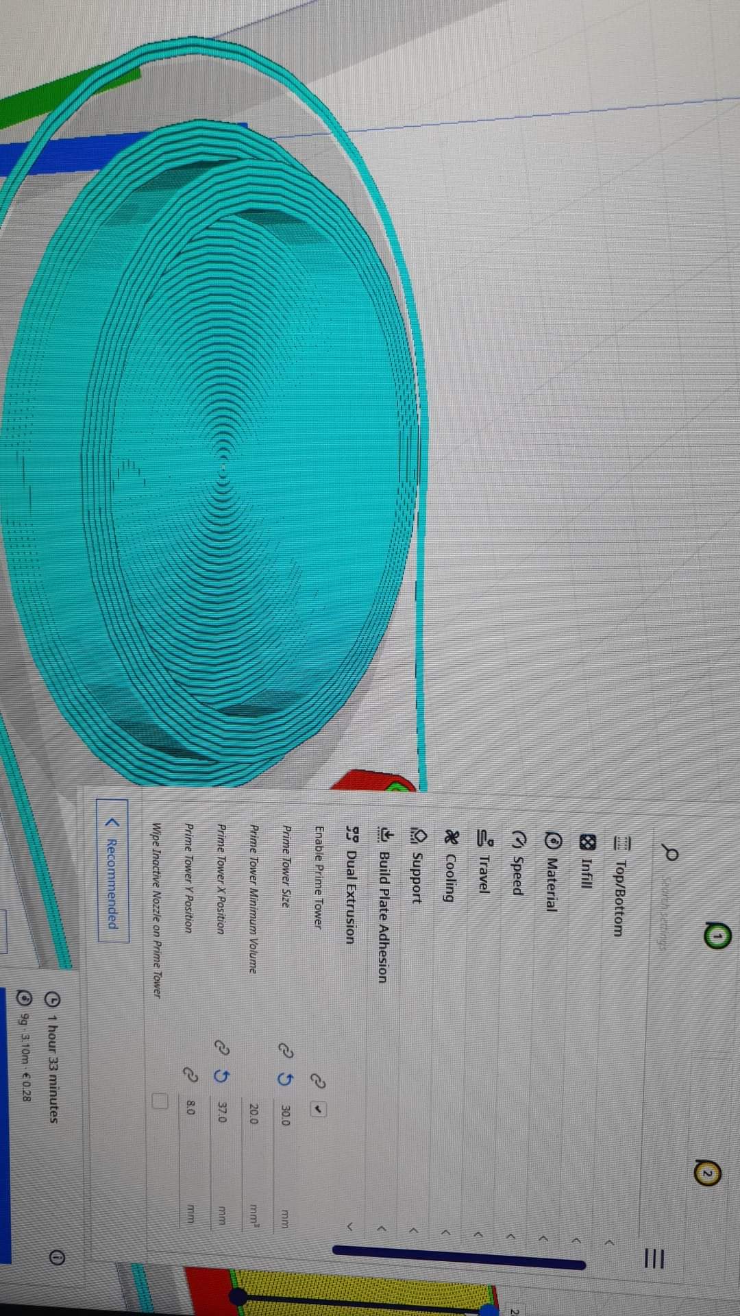 Prime Tower Issuue · Issue 14404 · Ultimakercura · Github 