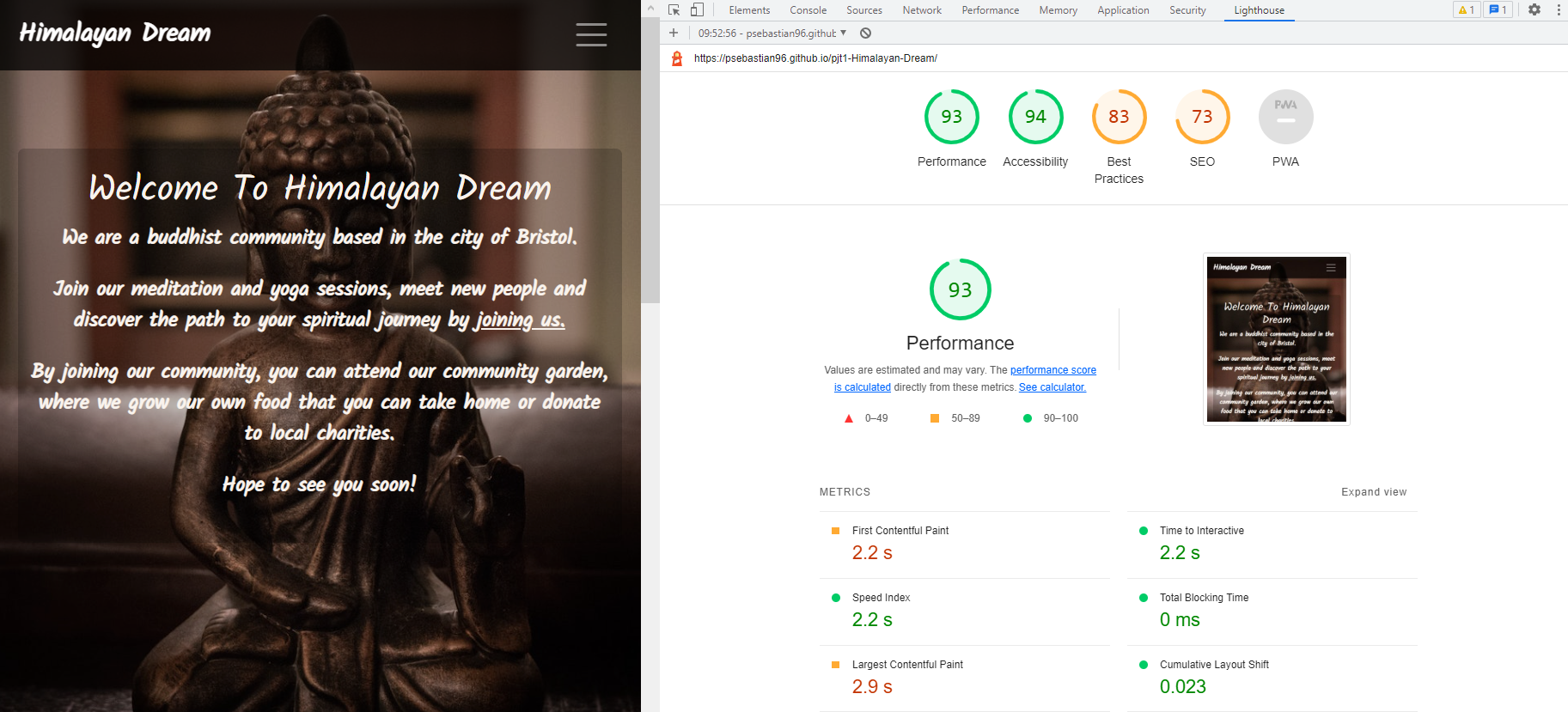 GitHub - PSebastian96/pjt1-Himalayan-Dream: First Milestone Project - Code Institute