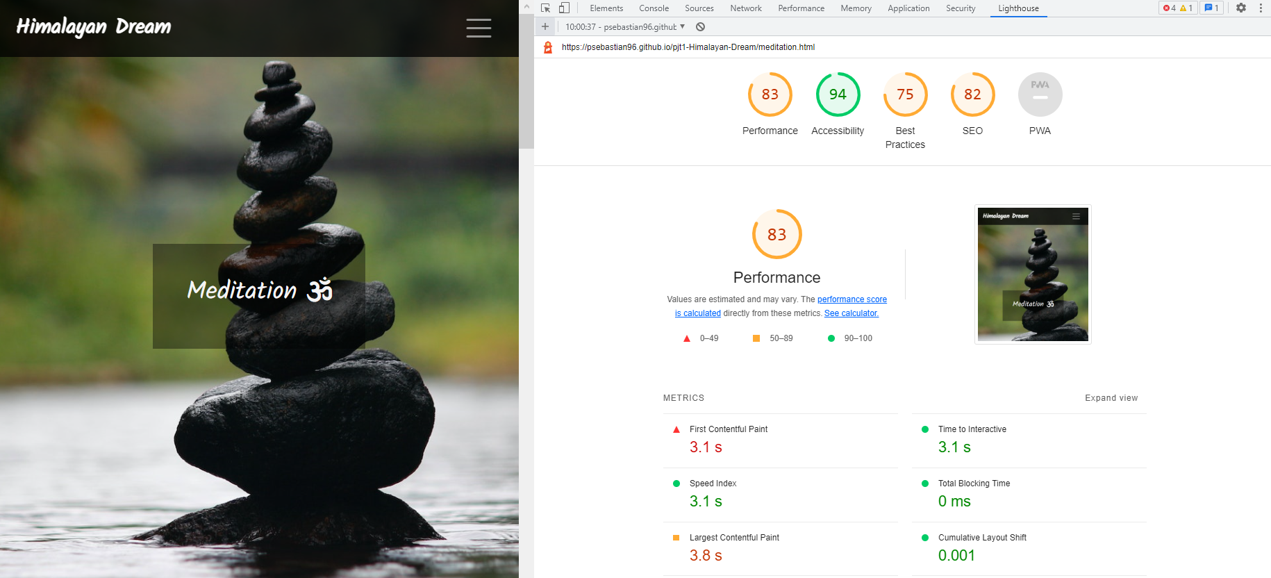GitHub - PSebastian96/pjt1-Himalayan-Dream: First Milestone Project - Code Institute