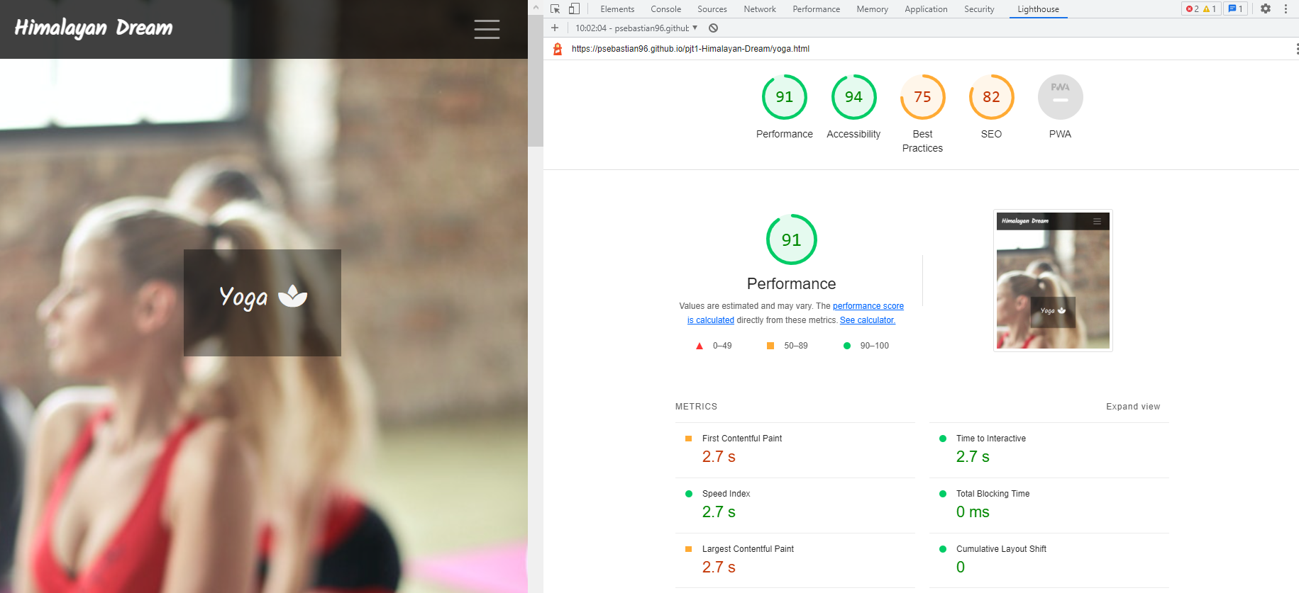 GitHub - PSebastian96/pjt1-Himalayan-Dream: First Milestone Project - Code Institute
