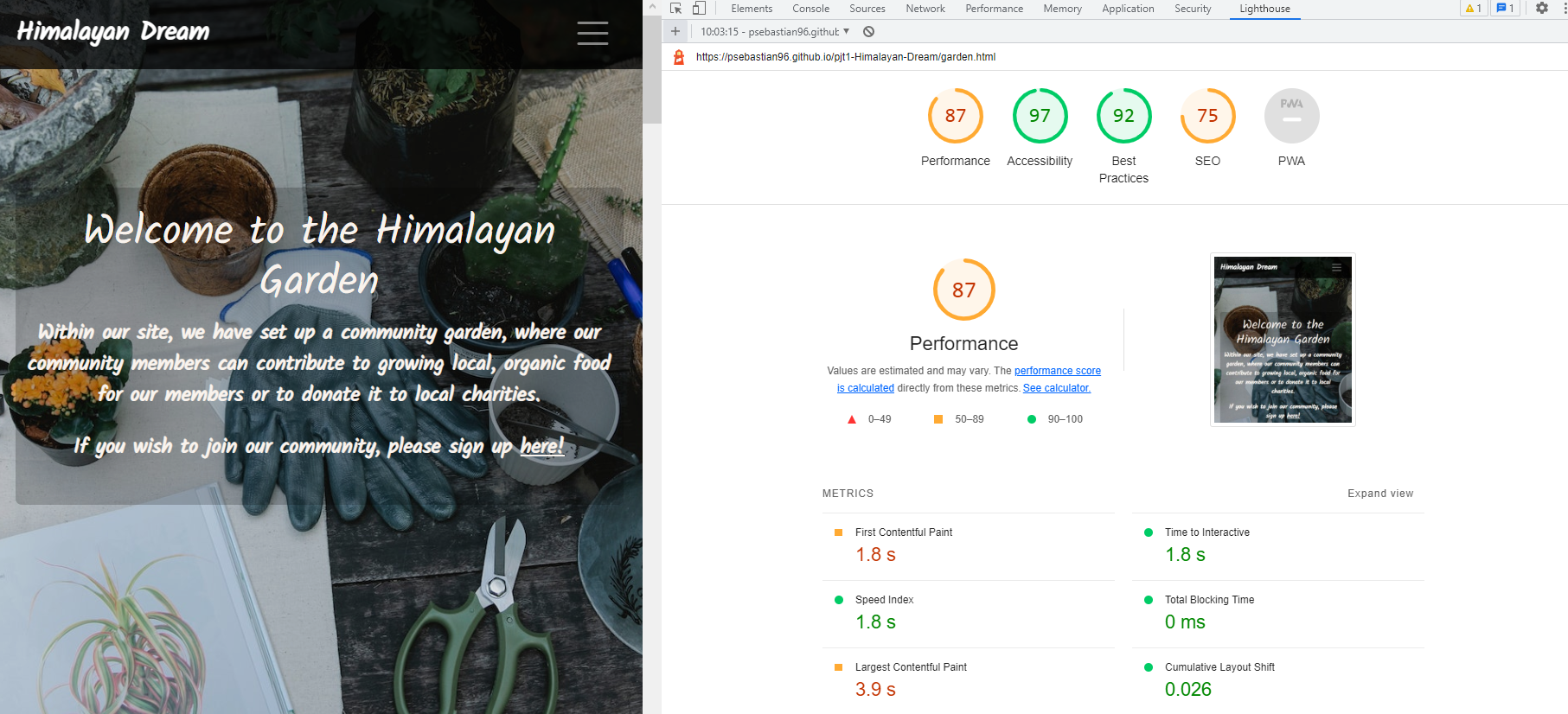 GitHub - PSebastian96/pjt1-Himalayan-Dream: First Milestone Project - Code Institute