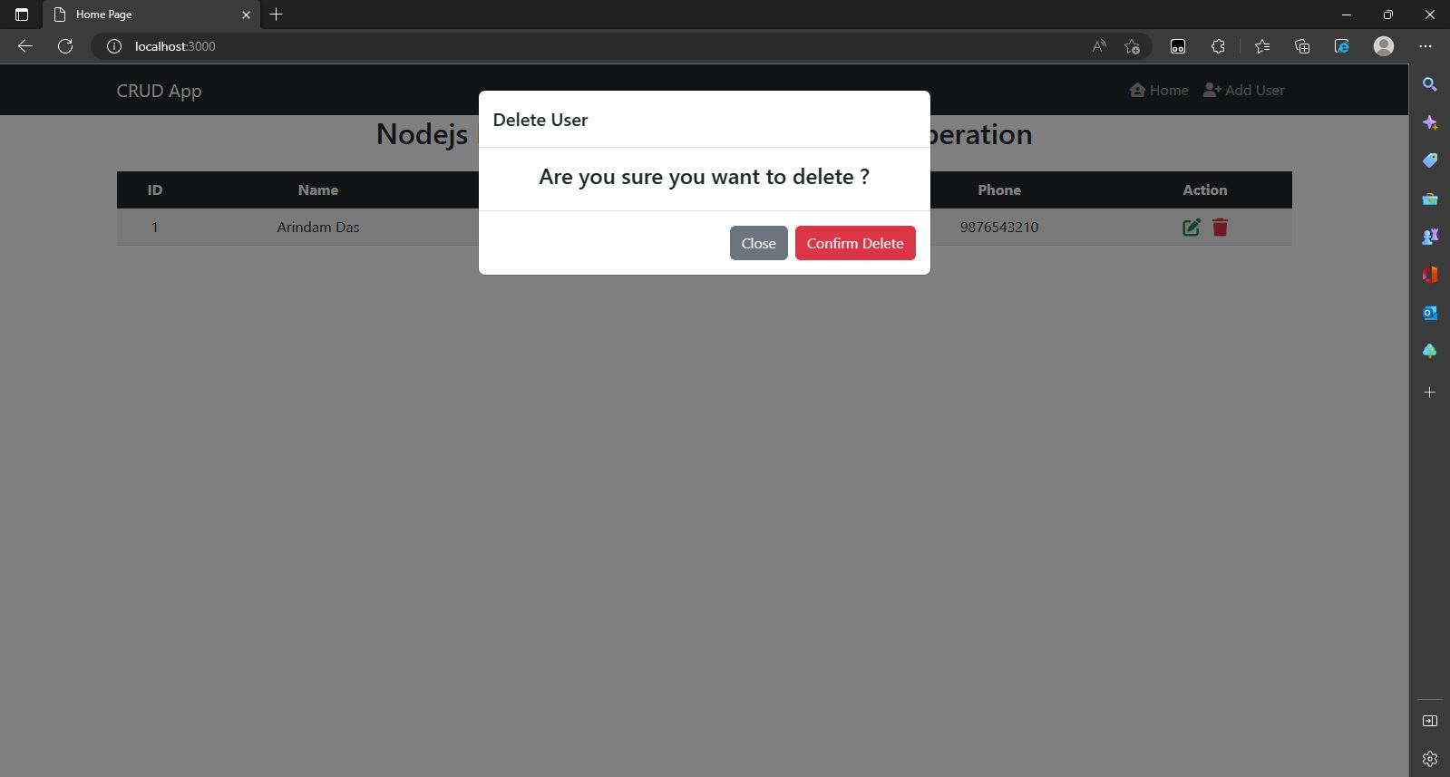 Github Zahirulcoder Crud App The Crudapp Is Gui Appilication That Allows You To Do Create