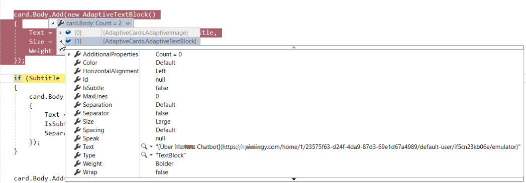 Markdown rendering not working in Adaptive Cards in local build · Issue #972 · microsoft ...