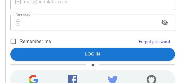 [ Feat : UI fixes of Forgot Password at Login or Signup card ] · Issue #927 · scorelab/Codelabz ...