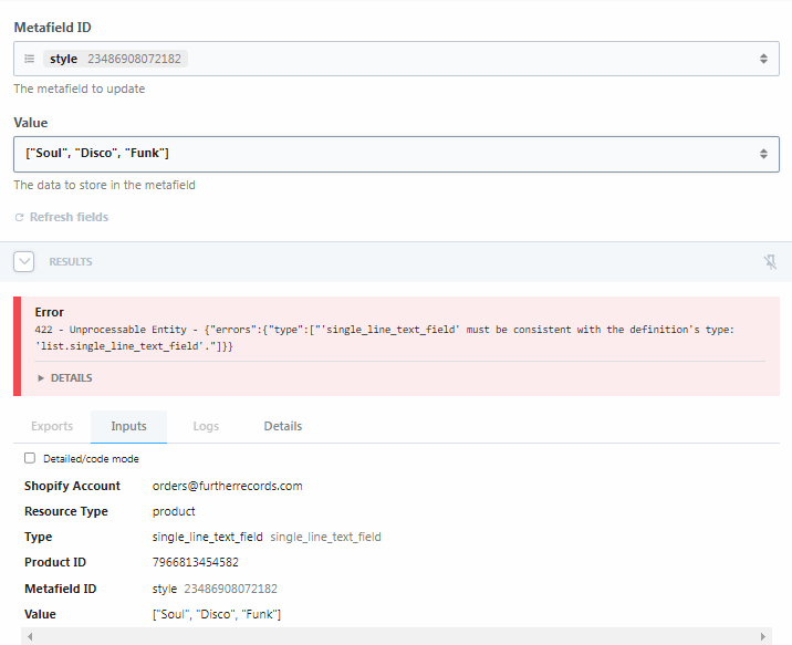 [ACTION] Access Read/Write Shopify Metafields · Issue #5375 · PipedreamHQ/pipedream · GitHub