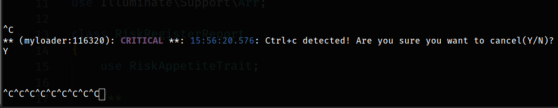 [BUG] Ctrl+c detected but process not stopped · Issue #622 · mydumper/mydumper · GitHub