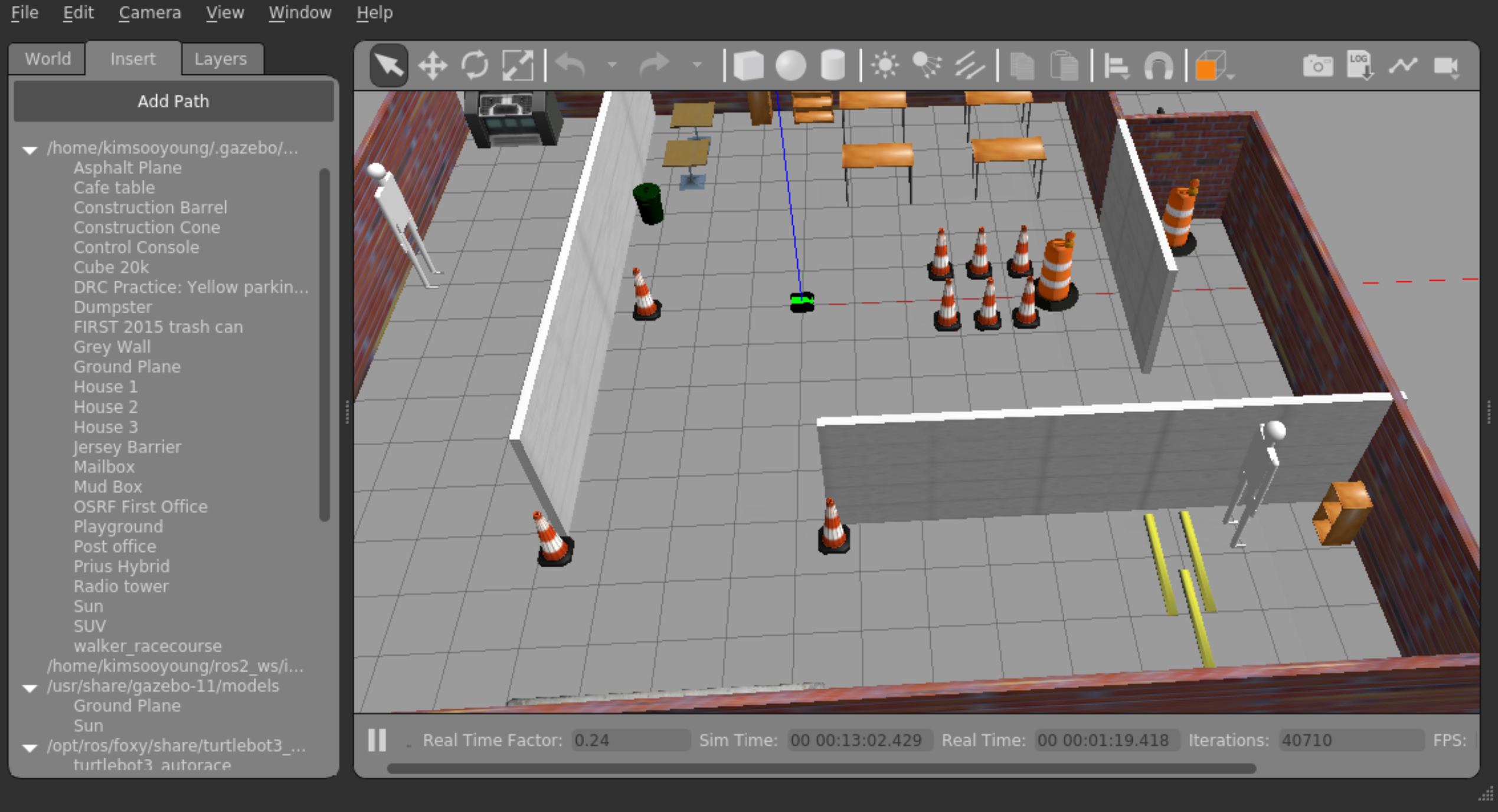 Gazebo package error Failed to load plugin libgazebo_ros_factory.so ...