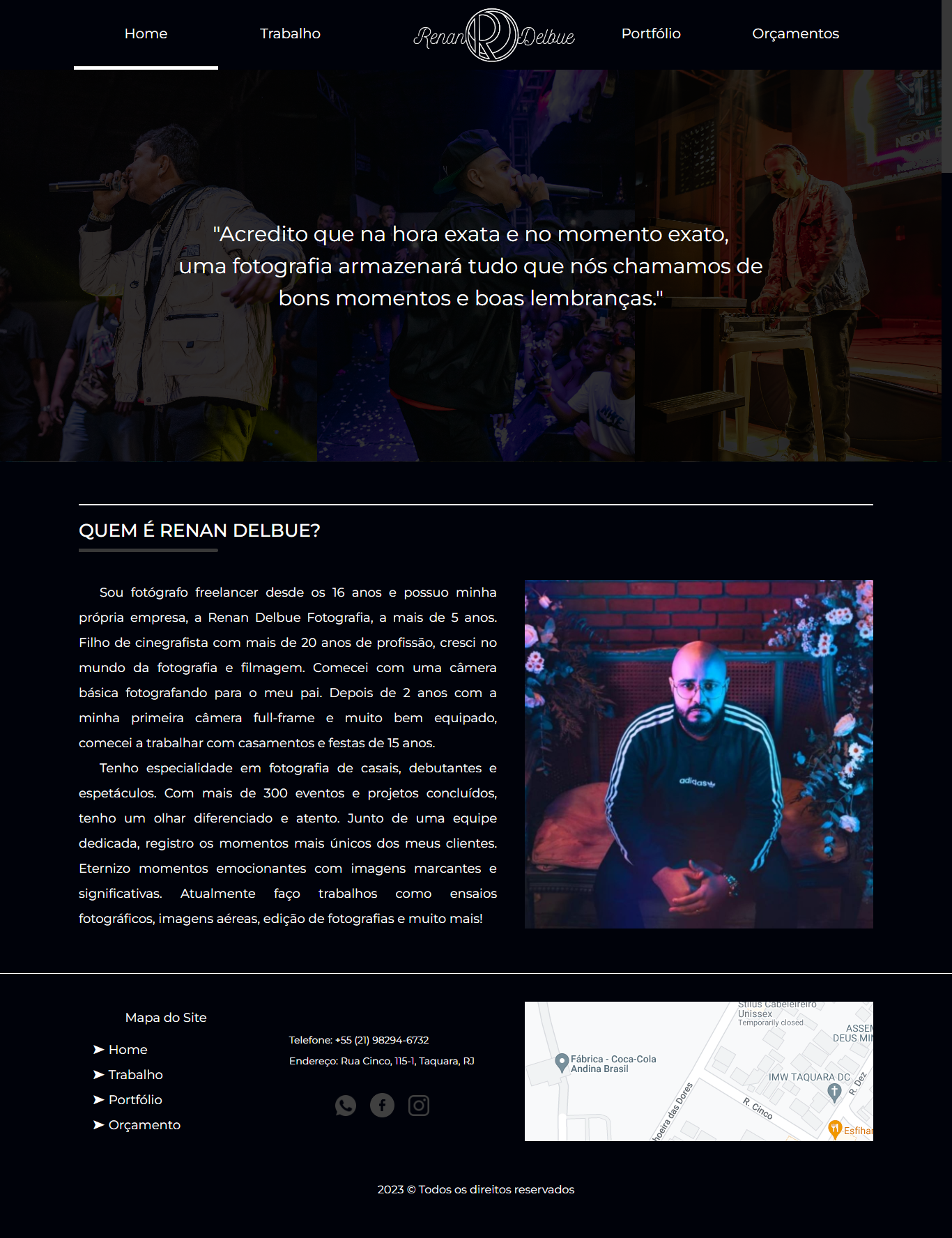 GitHub - SharpShards/renan-delbue: Site institucional para portfólio do cliente Renan Delbue ...