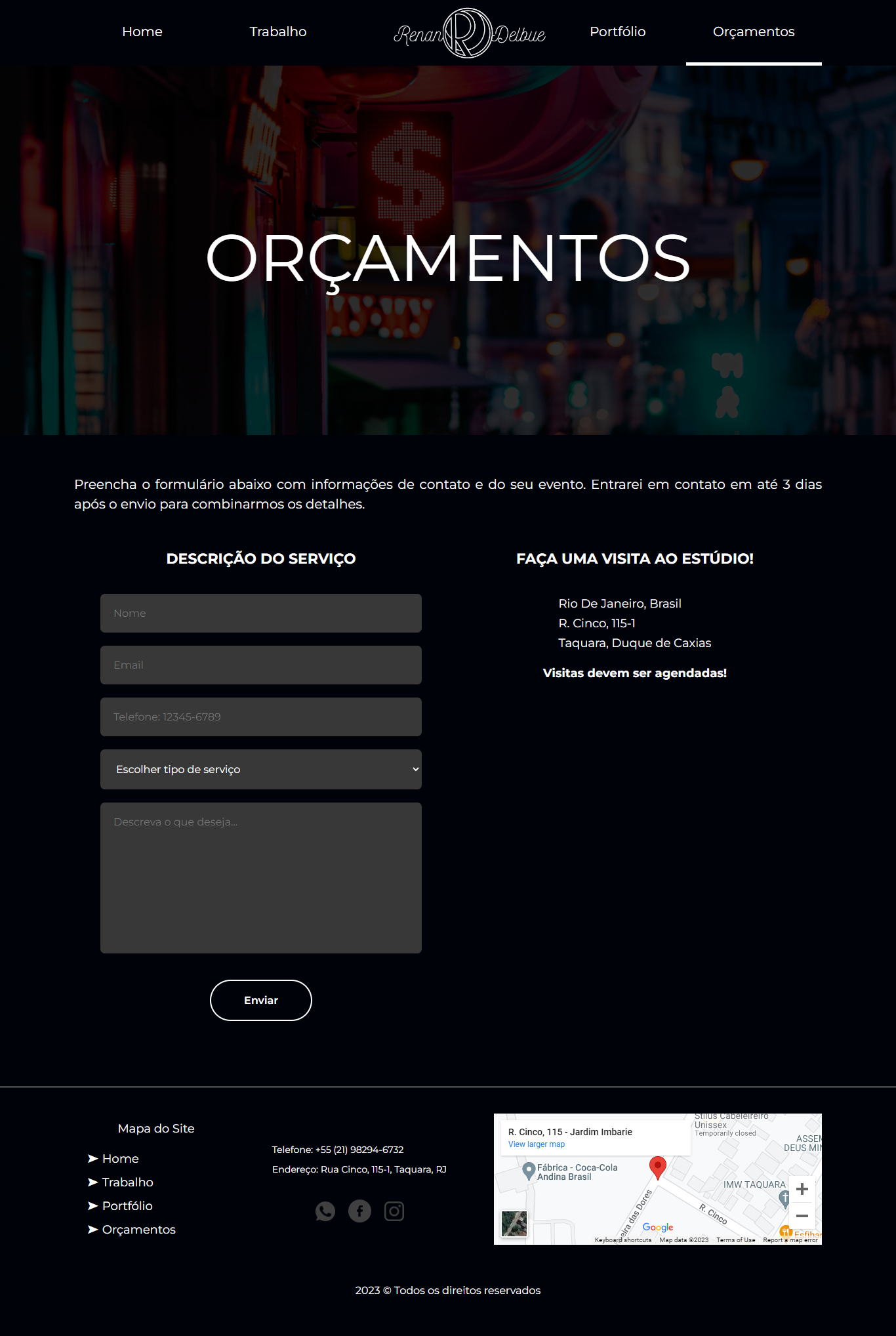 GitHub - SharpShards/renan-delbue: Site institucional para portfólio do cliente Renan Delbue ...