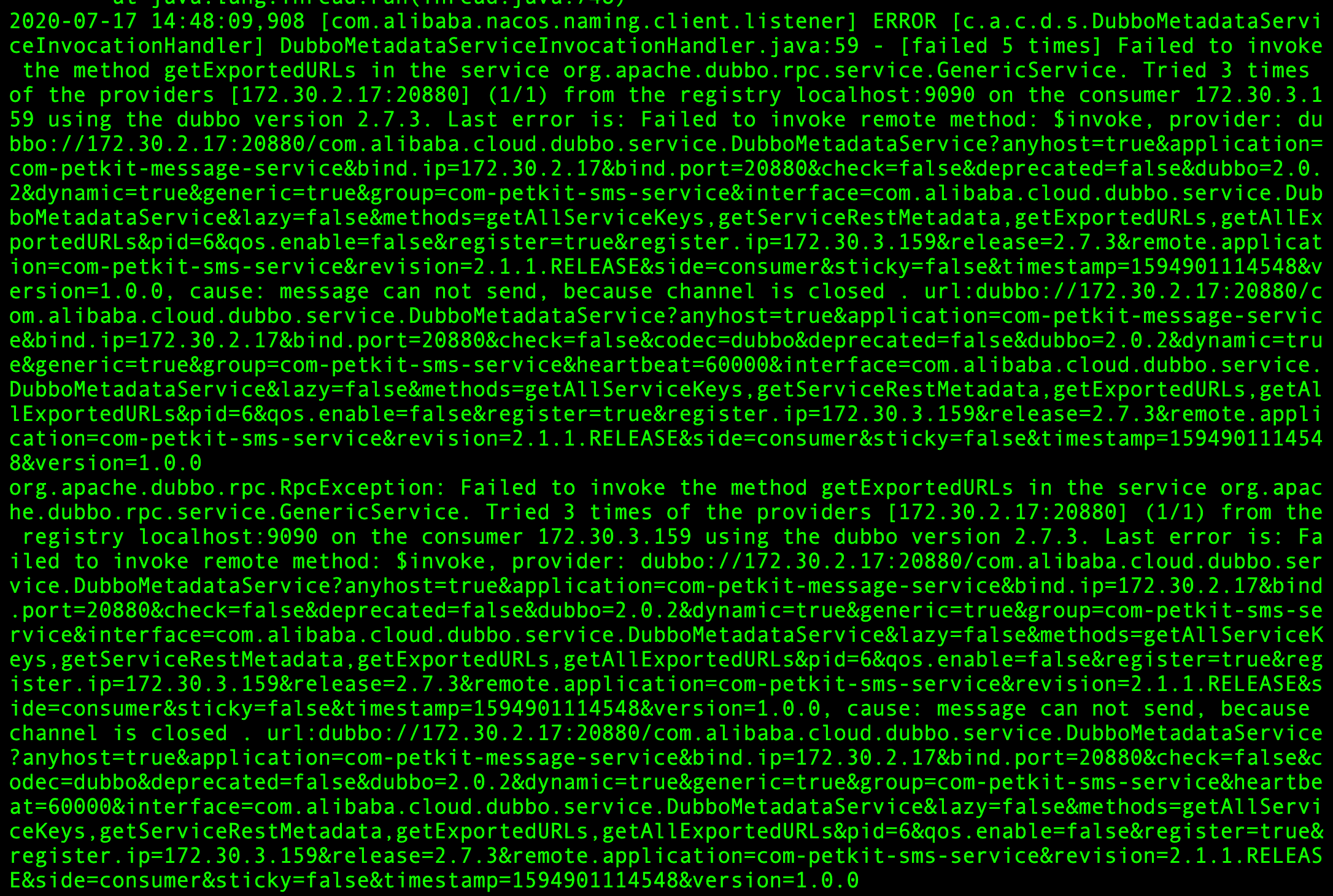 优雅滚动更新生产者(新IP已注册，老的IP已执行Unregister)后, 消费者依然调用生产者老的IP · Issue #6489 ...