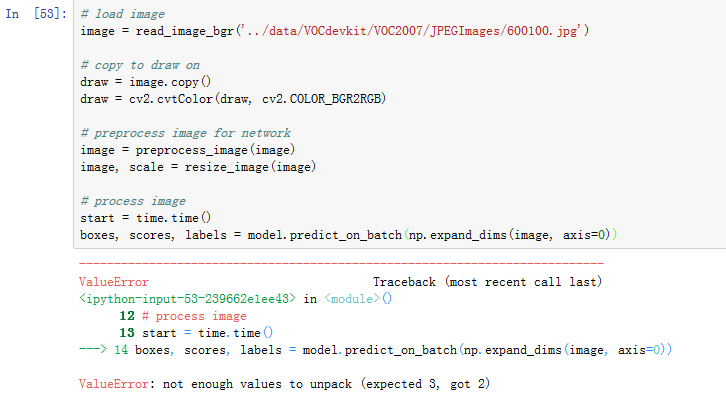 Meet the error when predicting or continue training using the model ...