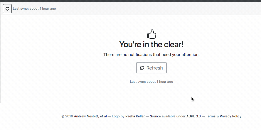 No more able to refresh notification · Issue #1067 · octobox/octobox · GitHub
