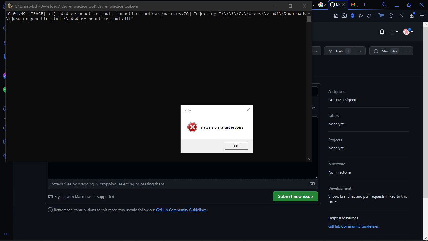 some troubles( · Issue #36 · veeenu/eldenring-practice-tool · GitHub