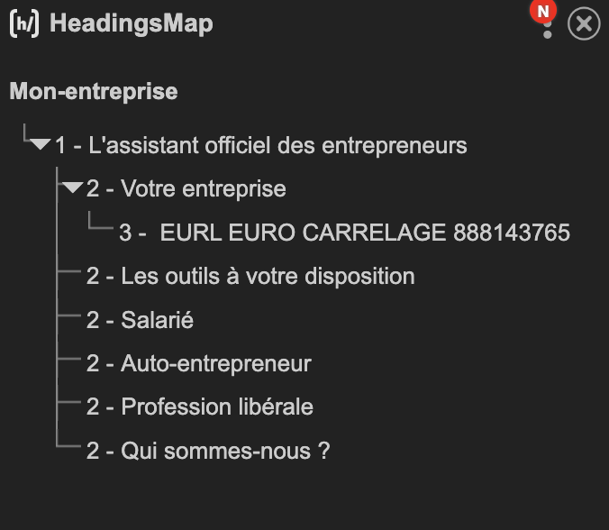 La hiérarchie des titres sur la page d'accueil n'est pas bonne · Issue #2135 · betagouv/mon ...