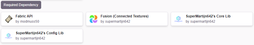 Fusion Dependency · Issue #37 · SuperMartijn642/Rechiseled · GitHub