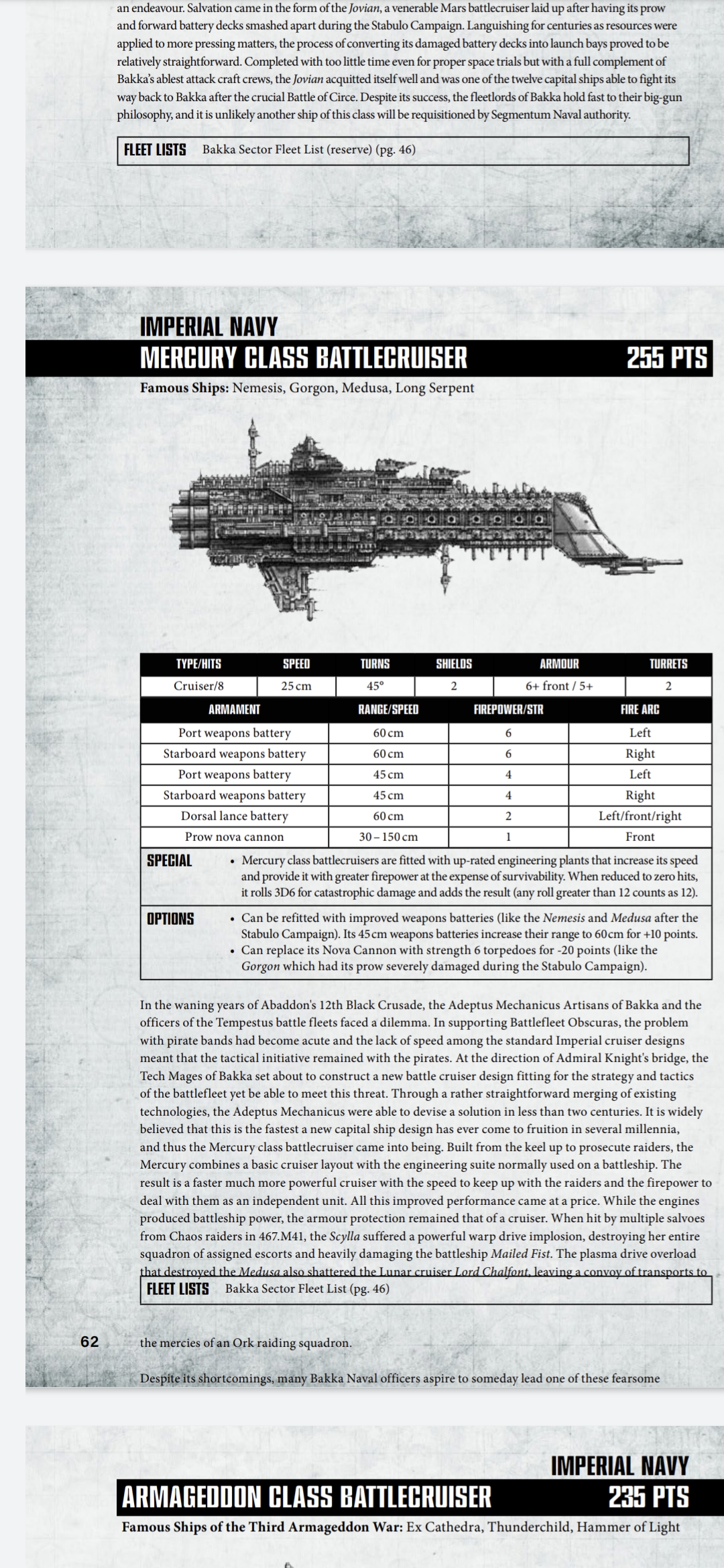 Mercury battlecruiser- Bakka Fleet · Issue #190 · BSData/battlefleetgothic · GitHub