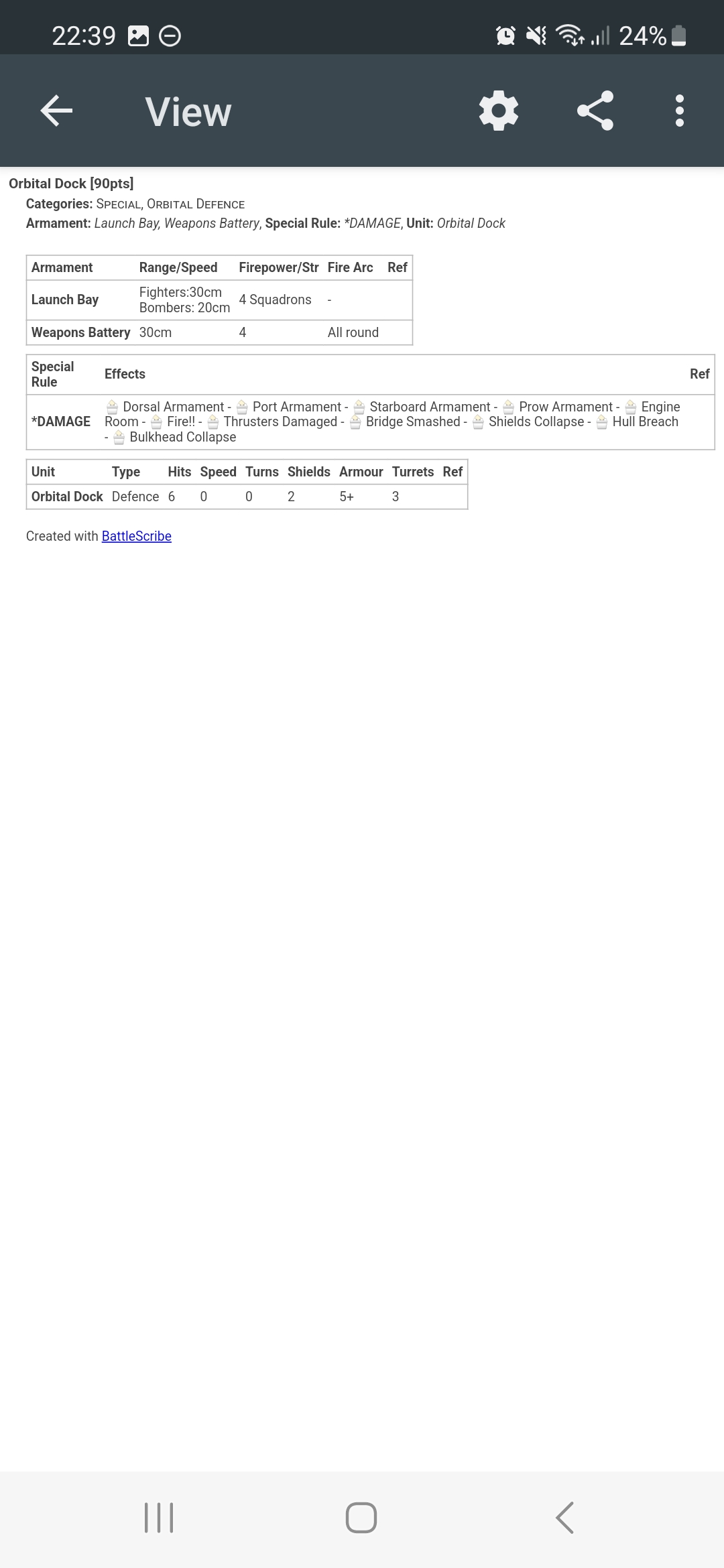 Incorrect Orbital critical damage chart · Issue #196 · BSData/battlefleetgothic · GitHub