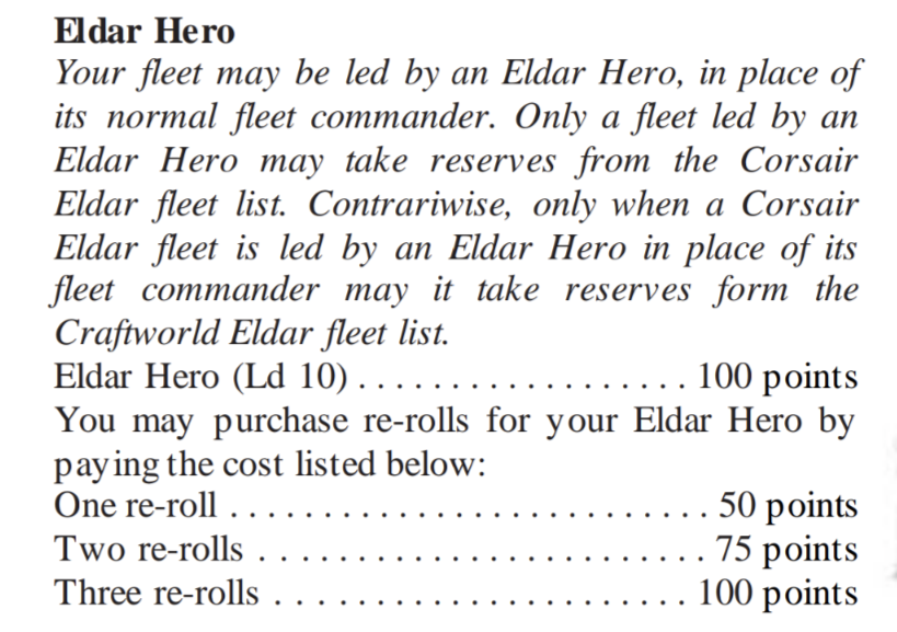 Eldar Hero In Late Gotic War List · Issue 204 · Bsdata Battlefleetgothic · Github