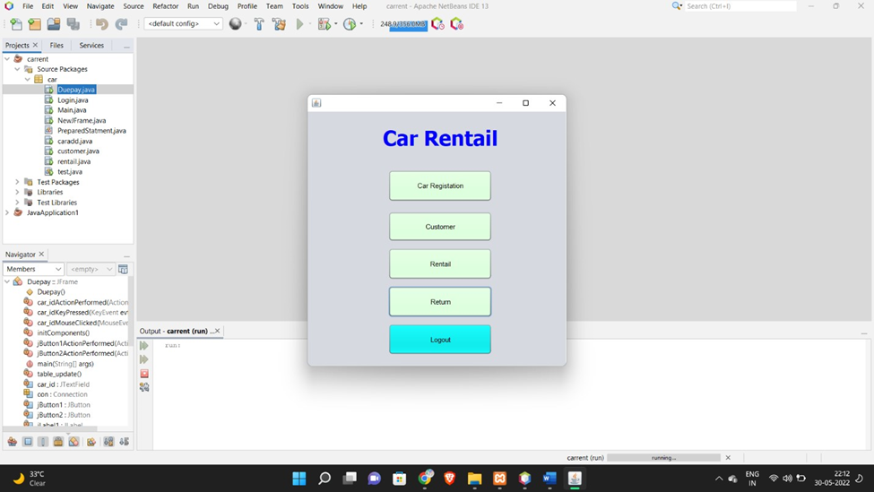 GitHub - SainathIngle027/Car_Rental_Management_using_Java_and_MySQL: Car-Rental-Java-DBMS ...