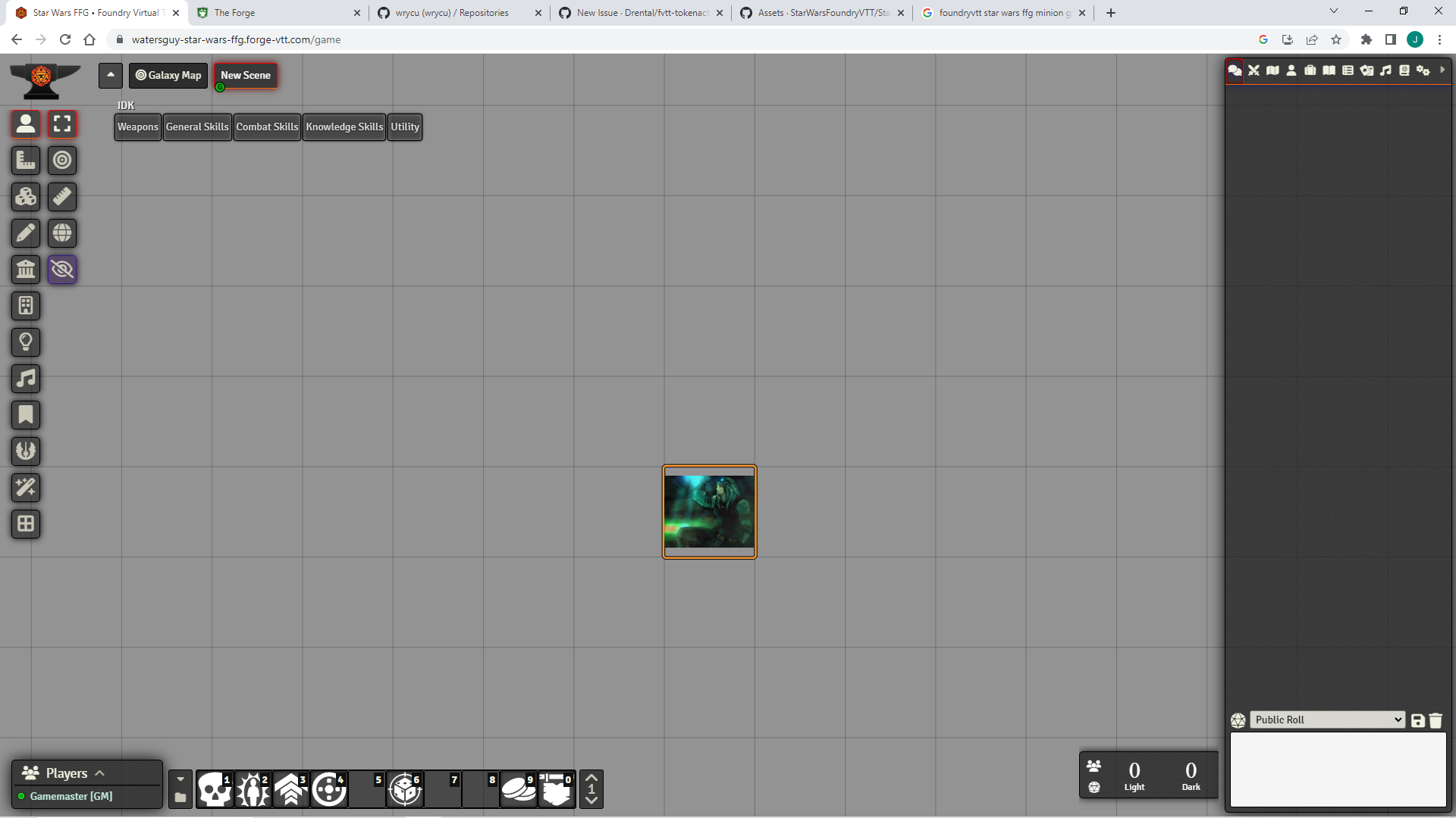 Skills not rolling in the Star Wars FFG system · Issue #380 · Drental ...