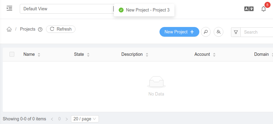 After adding a new project, the list is not automatically refreshed · Issue #5343 · apache ...