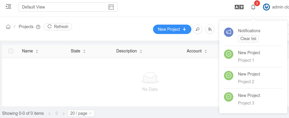 After adding a new project, the list is not automatically refreshed · Issue #5343 · apache ...