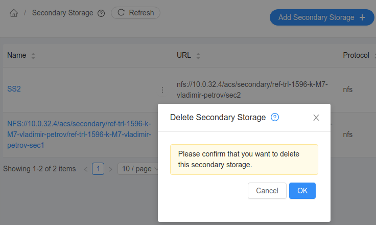Add storage name to delete primary/secondary storage dialog · Issue #5344 · apache/cloudstack ...