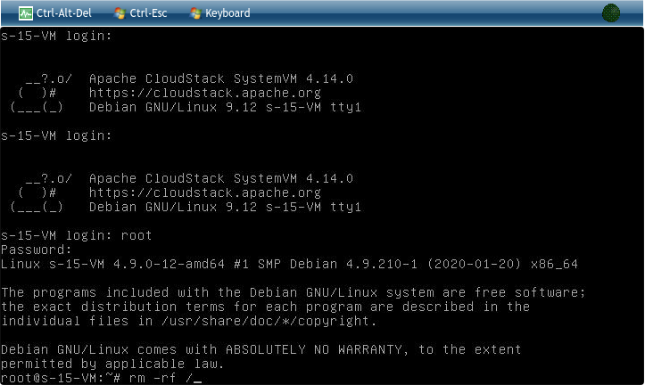 [BUG] Read-only admin can access VM consoles · Issue #352 · apache/cloudstack-primate · GitHub