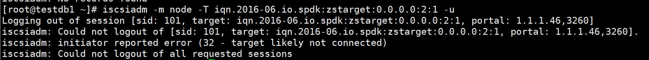 iscsiadm logout fail · Issue #402 · open-iscsi/open-iscsi · GitHub