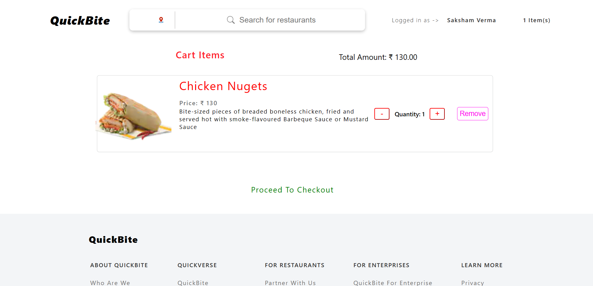 GitHub - SakshamVerma2004/unique-code-1989: For better experience of visiting a food delivery ...