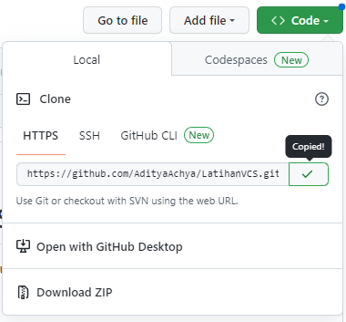 GitHub - AdityaAchya/LatihanVCS: Repository ini dibuat untuk memenuhi ...