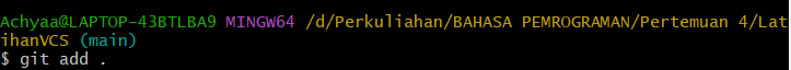 GitHub - AdityaAchya/LatihanVCS: Repository ini dibuat untuk memenuhi ...