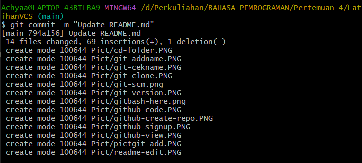 GitHub - AdityaAchya/LatihanVCS: Repository ini dibuat untuk memenuhi ...