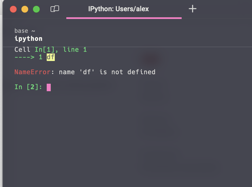 when I enter `ipython` and press `ctrl-l`, the warp `PS` blocks the prompt at the top · Issue ...