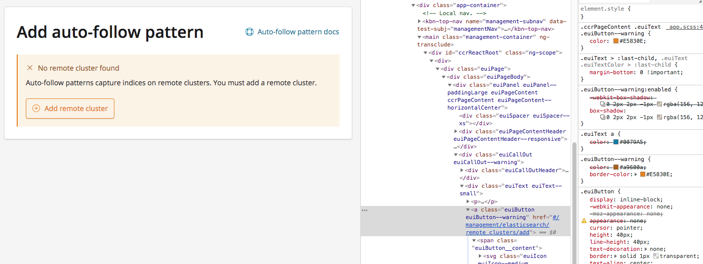 Button links inside of EuiText have their colors overridden · Issue ... Button links inside of EuiText have their colors overridden · Issue ...