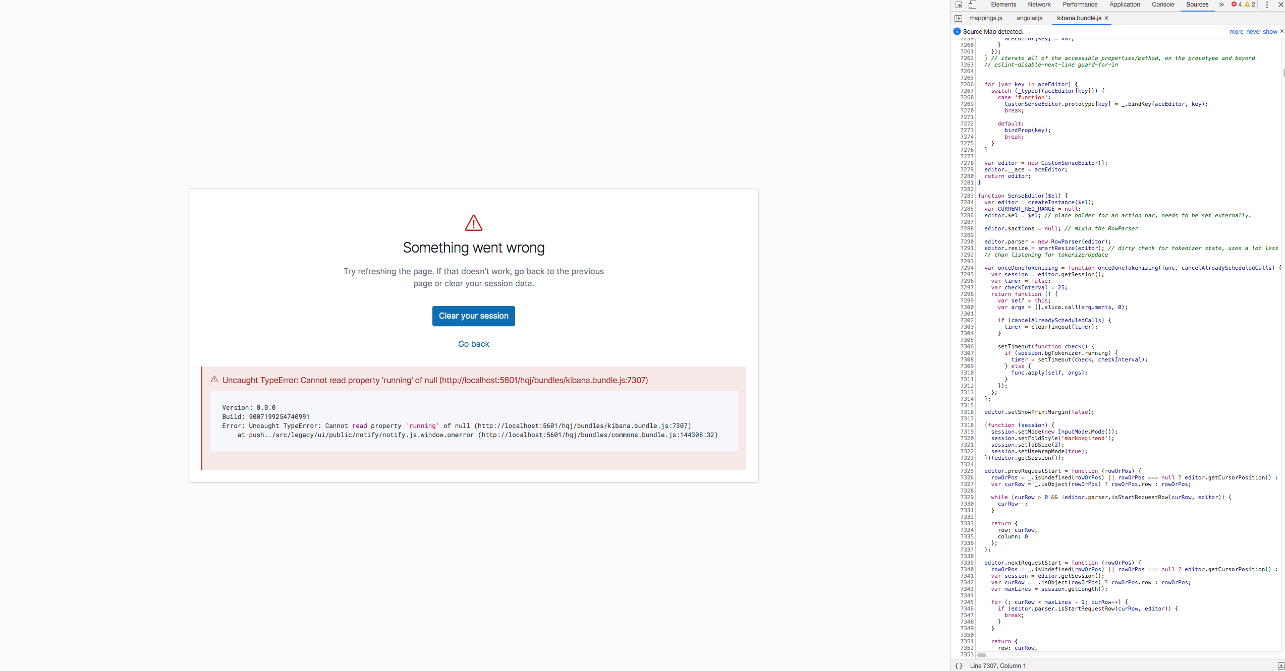 Rapidly opening and closing the "History" tab crashes Console · Issue #38940 · elastic/kibana ...