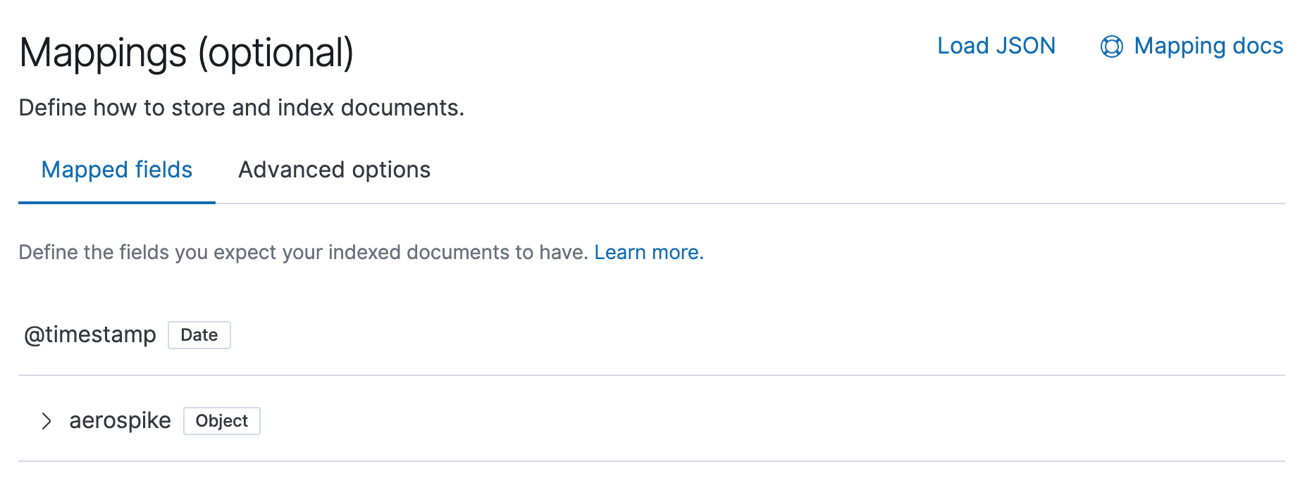 "Load JSON" button placement pushes down content · Issue #54217 ...