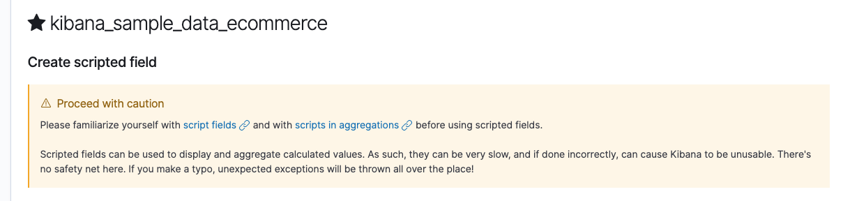 Scripted fields doc link is broken · Issue #55253 · elastic/kibana · GitHub
